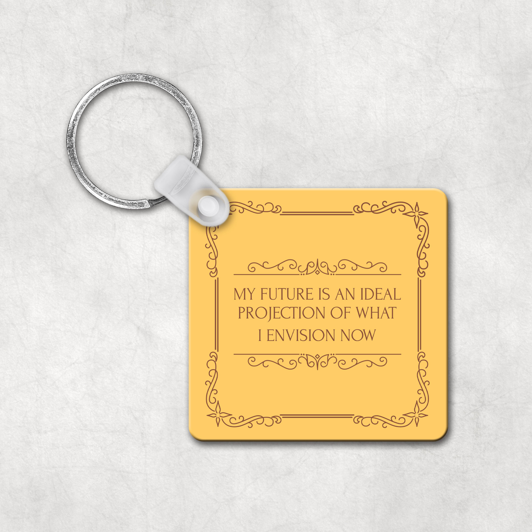 A Daily Quotivation Affirmation Key Ring 07 - Quotivation
