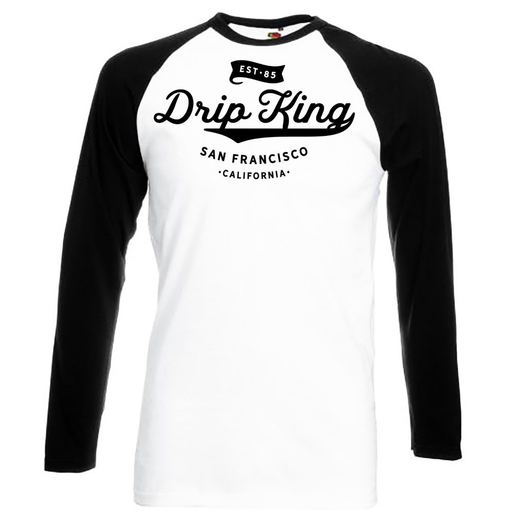 Drip King Version 2 (Long Sleeve) T-Shirt - Quotivation